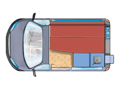 TM Sleepervan – 2 Berth