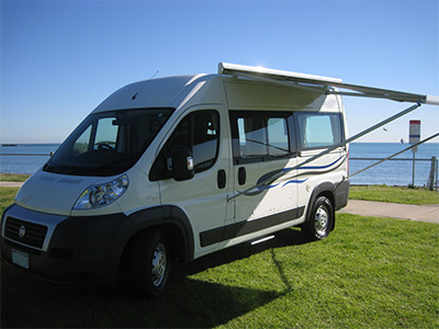GC Fiat Explorer Campervan – 2 Berth
