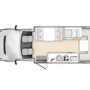 StarRV Polaris Motorhome – 6 Berth