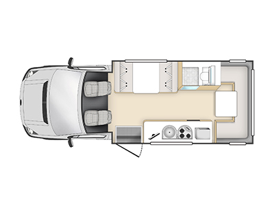 StarRV Polaris Motorhome – 6 Berth