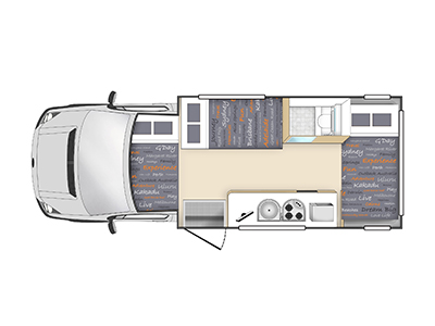 StarRV Polaris Motorhome – 6 Berth